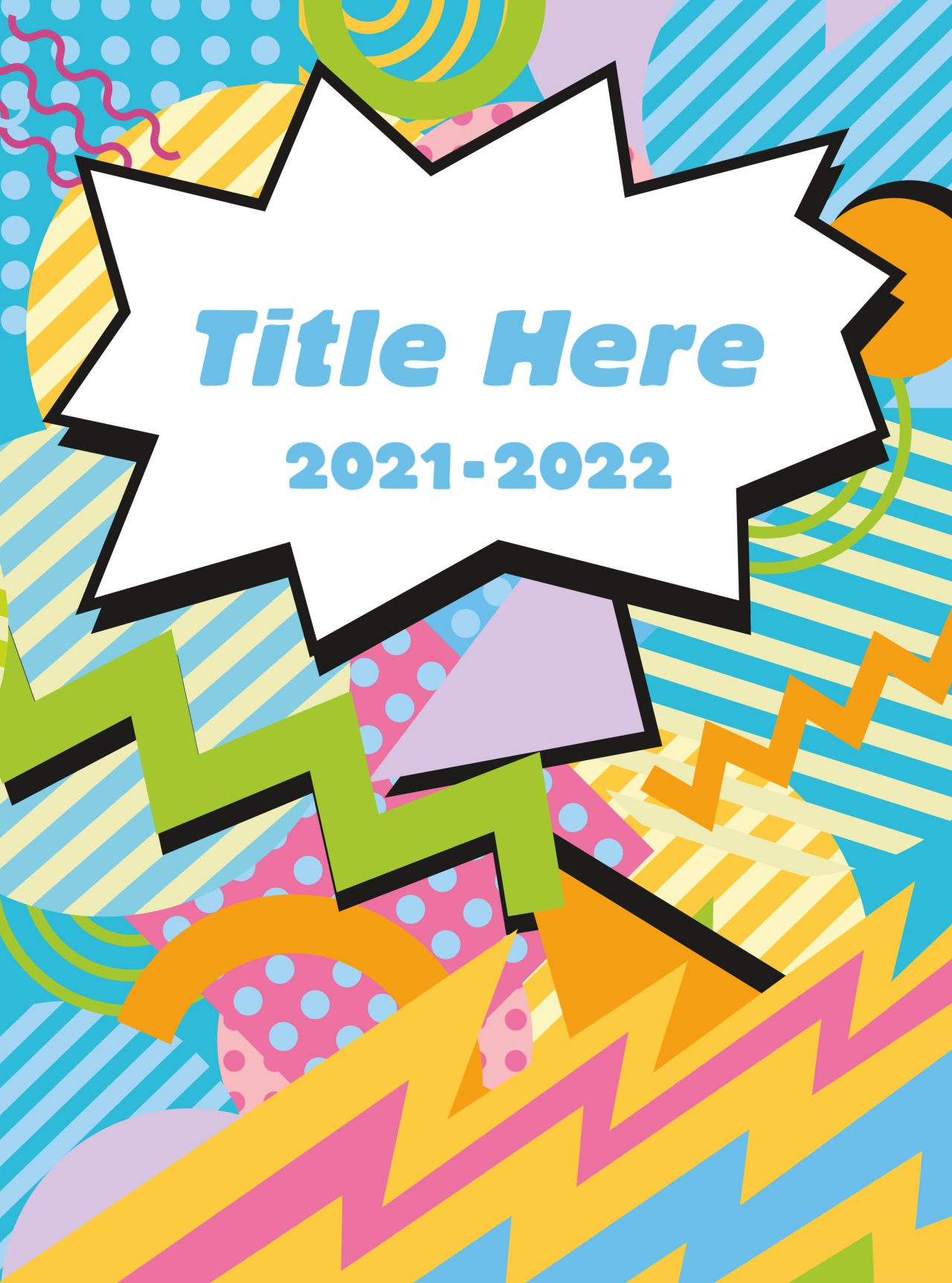 Yearbook Covers | Yearbook Theme Ideas | School Annual